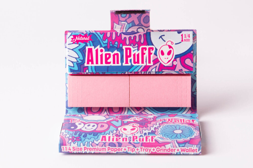 Papel Alien Puff 5 en 1 kit 1 1/4 - Vape & Wake
