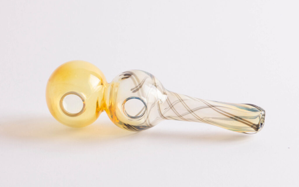 Pipa Dual De Pyrex para cristal - Vape & Wake